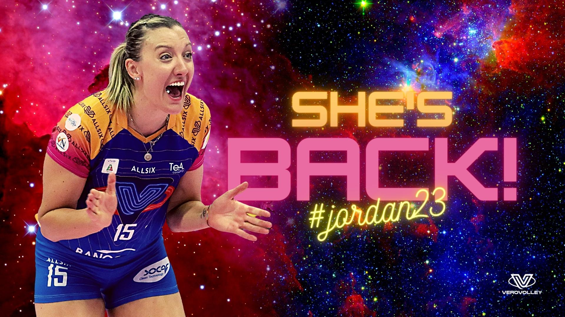 La realtà non è mai stata così bella: Jordan Larson torna alla Vero ...