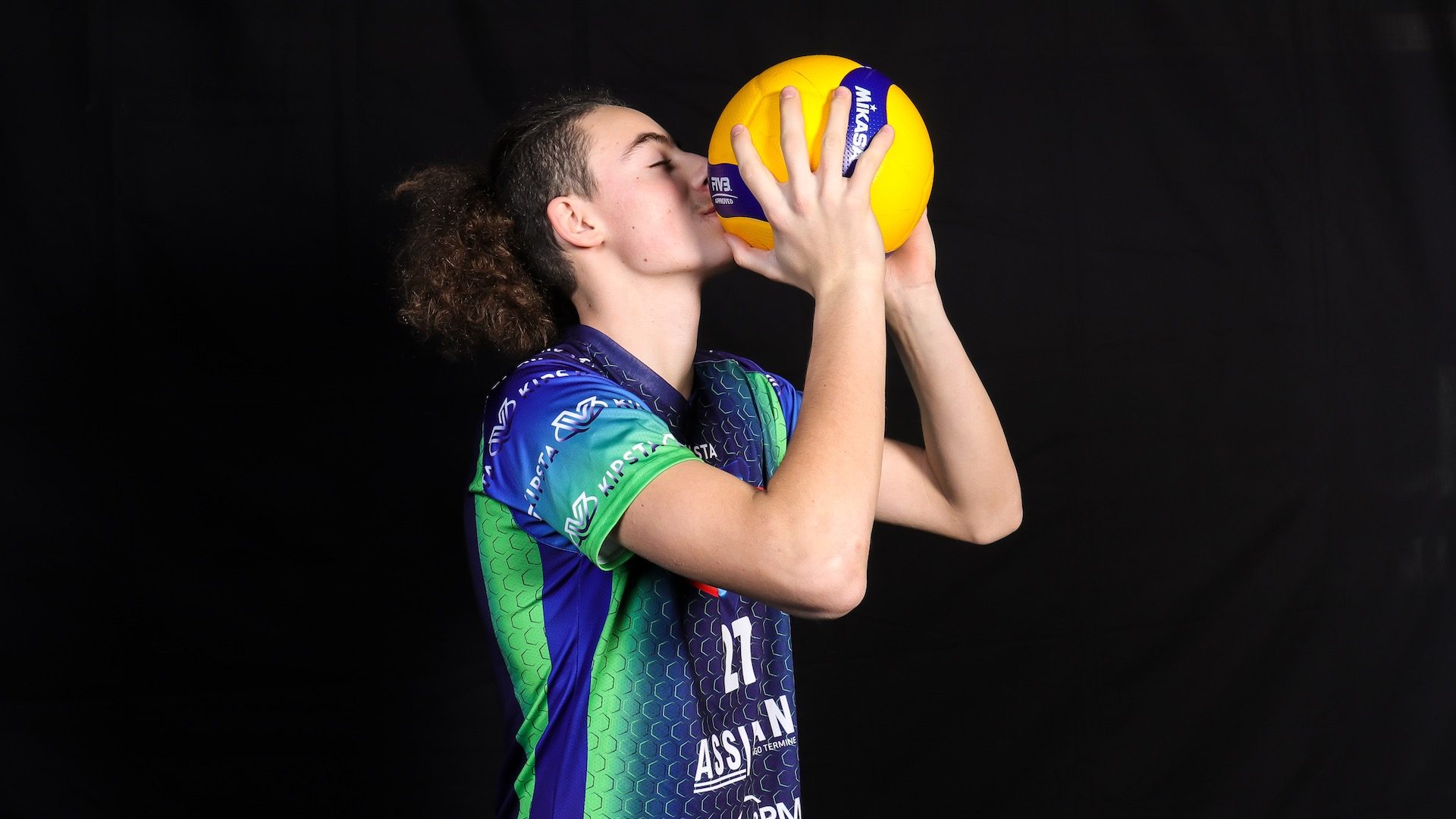 Santomassimo in azzurro con gli Allievi - Consorzio Vero Volley